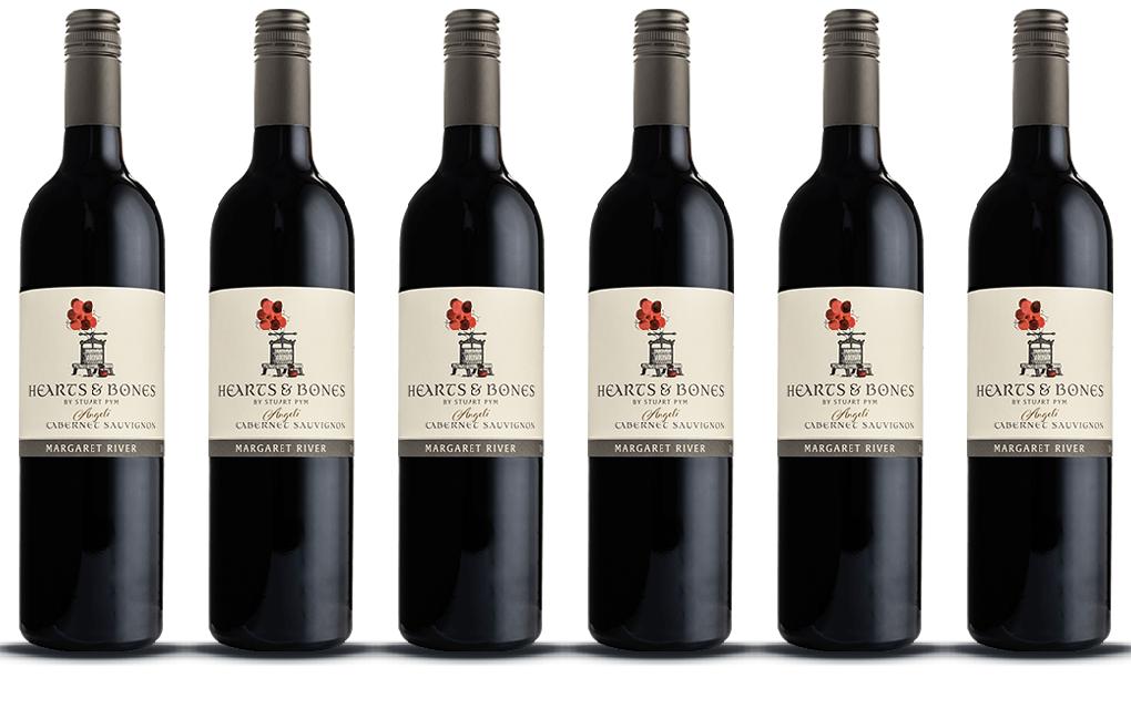 Hearts & Bones Angeli Margaret River Cabernet Sauvignon 2017 6pk ...