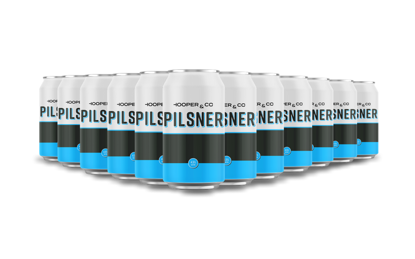 Hooper & Co Pilsner Beer Case x24 Cans | Naked Wines