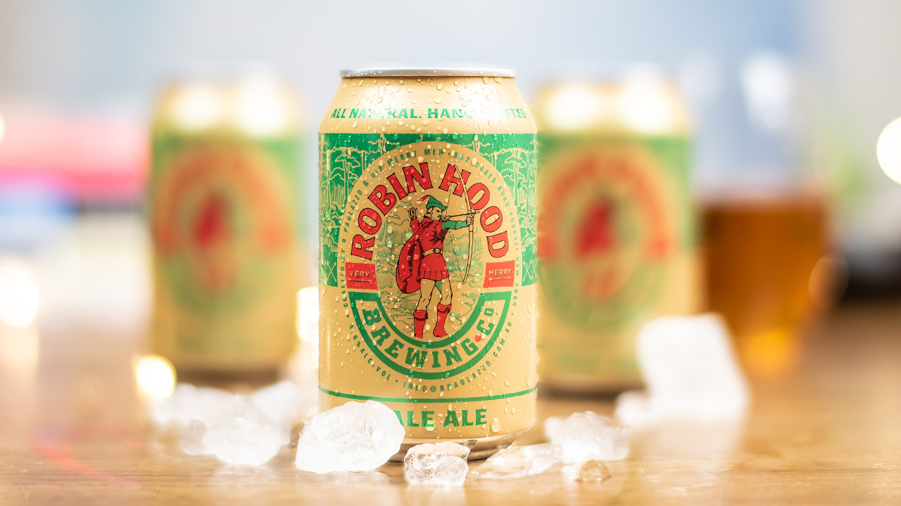 24 x Robin Hood Brewing Co. Pale Ale Beer-330ml cans | Naked Wines