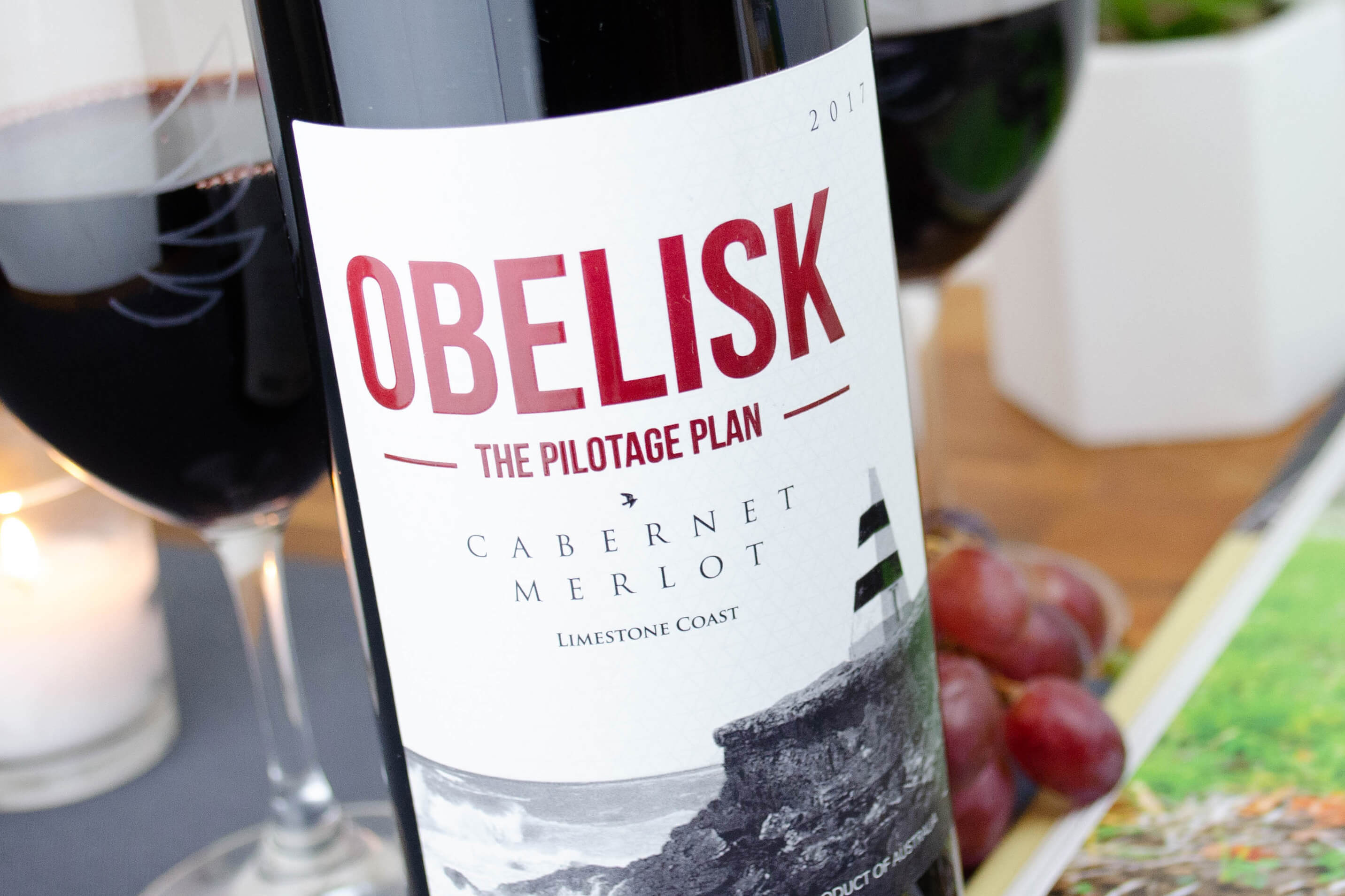 Obelisk Wines Pilotage Plan Cabernet Merlot 2017 | Naked Wines